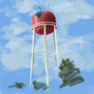 apple water tower. | OSOLABS Blog